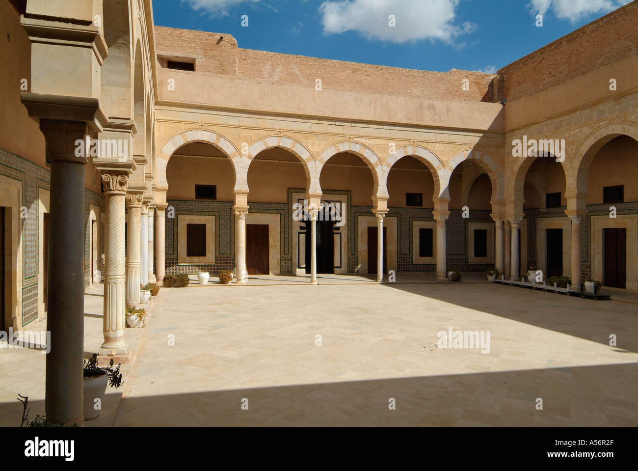 Zaouia (Mausoleum) of Sidi Sahab, Kairouan, Tunisia Stock Photo - Alamy