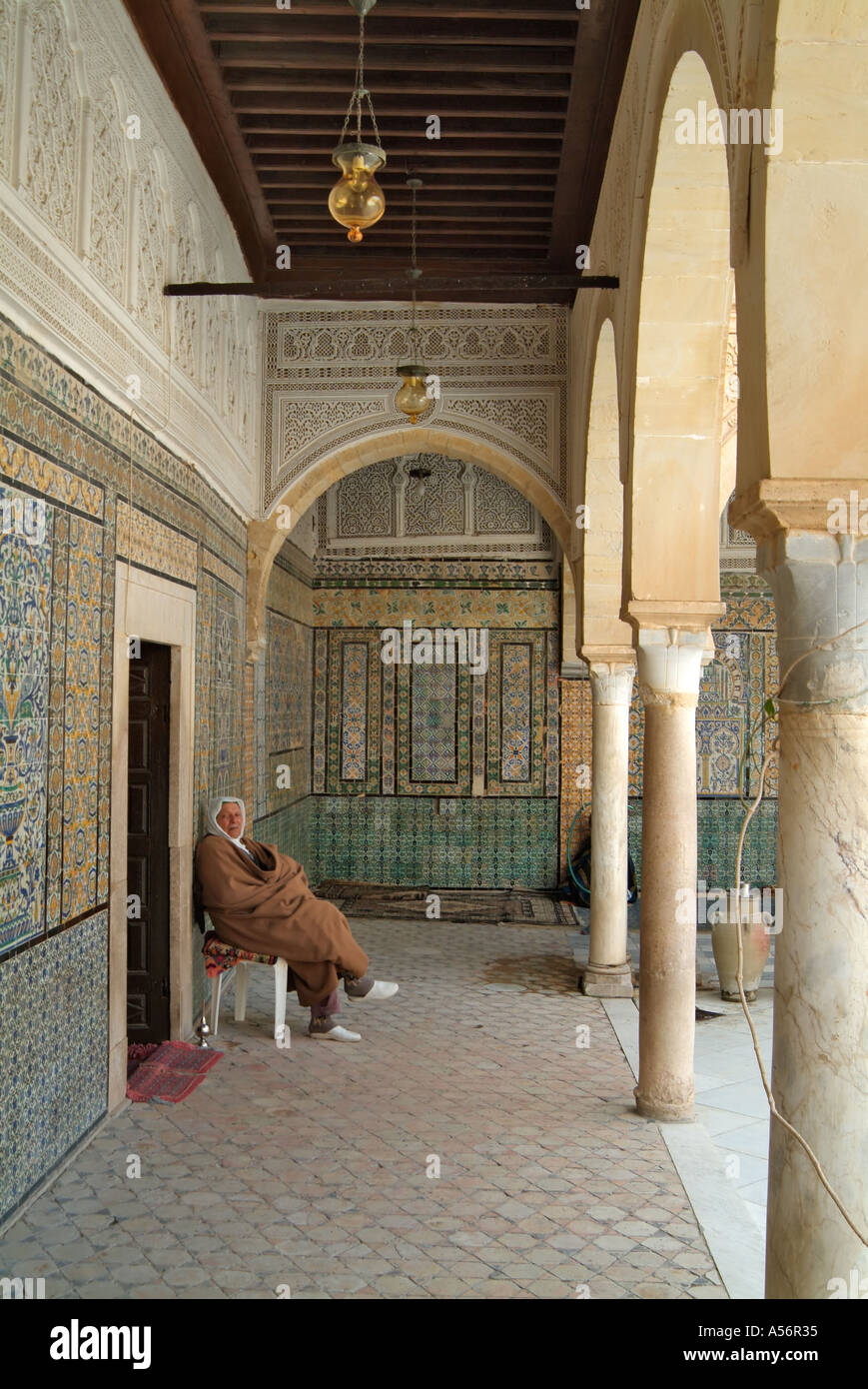 Zaouia Mausoleum of Sidi Sahab Kairouan Tunisia Stock Photo - Alamy