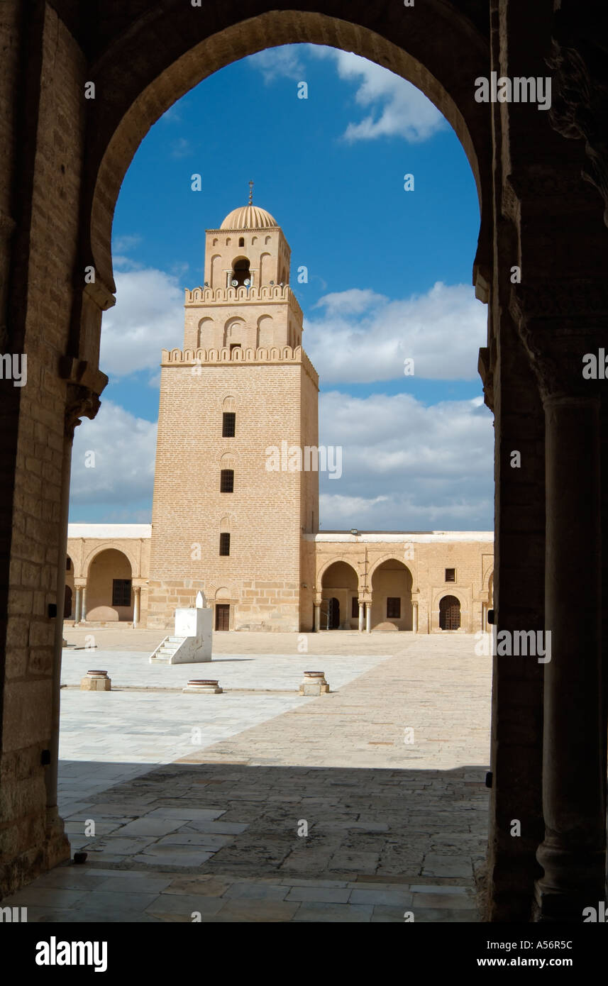 Kairouan mosque interior hi-res stock photography and images - Alamy