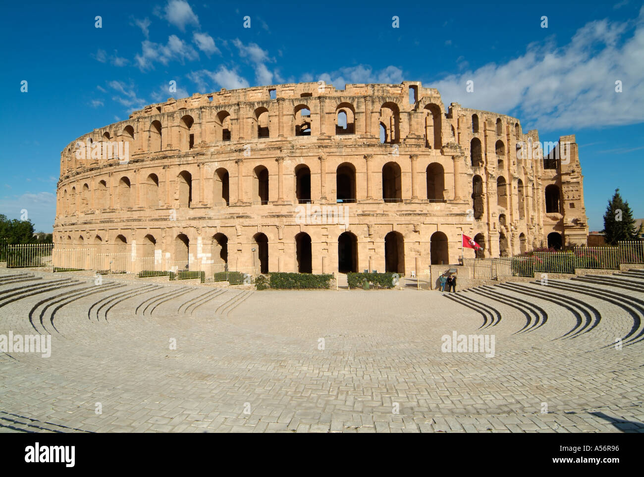 El Jem colosseum, Tunisia Stock Photo - Alamy
