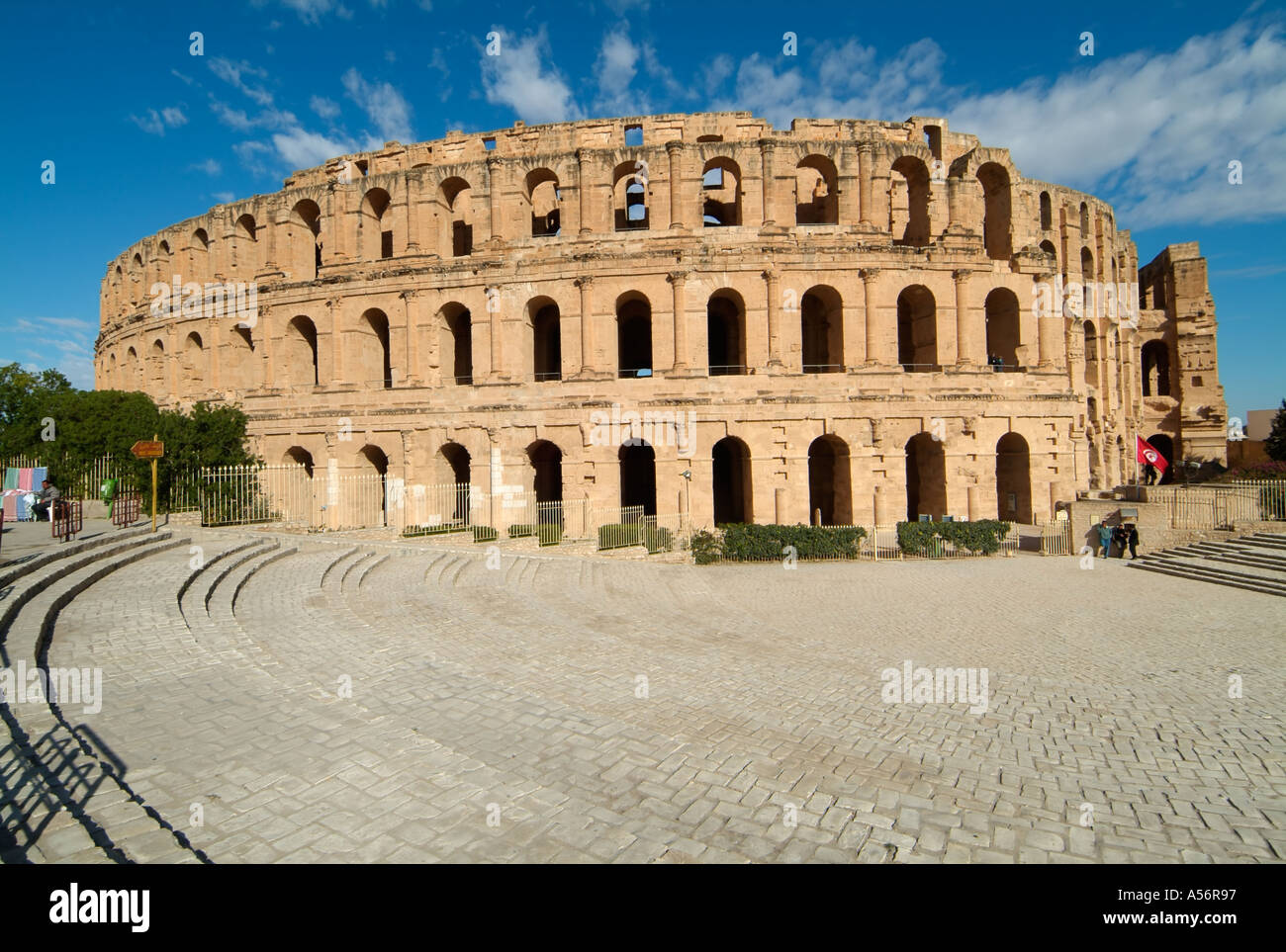 El Jem colosseum, Tunisia Stock Photo - Alamy