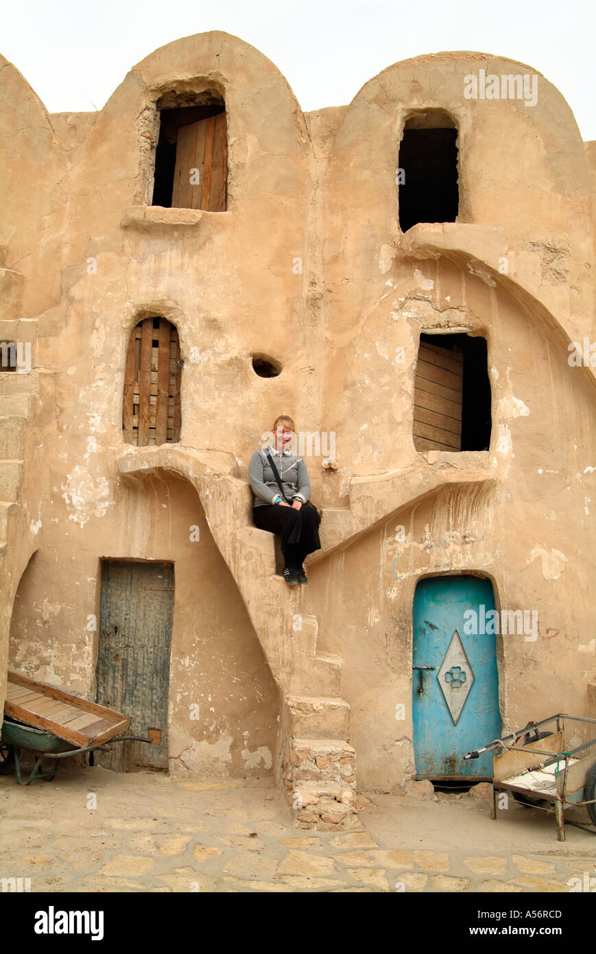 Visiting the traditional ksar - Berber fortified granary, Medenine ...