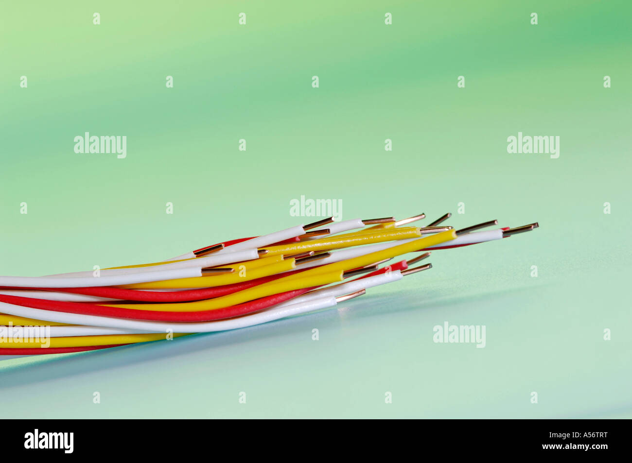 Electrical wires, close-up Stock Photo - Alamy