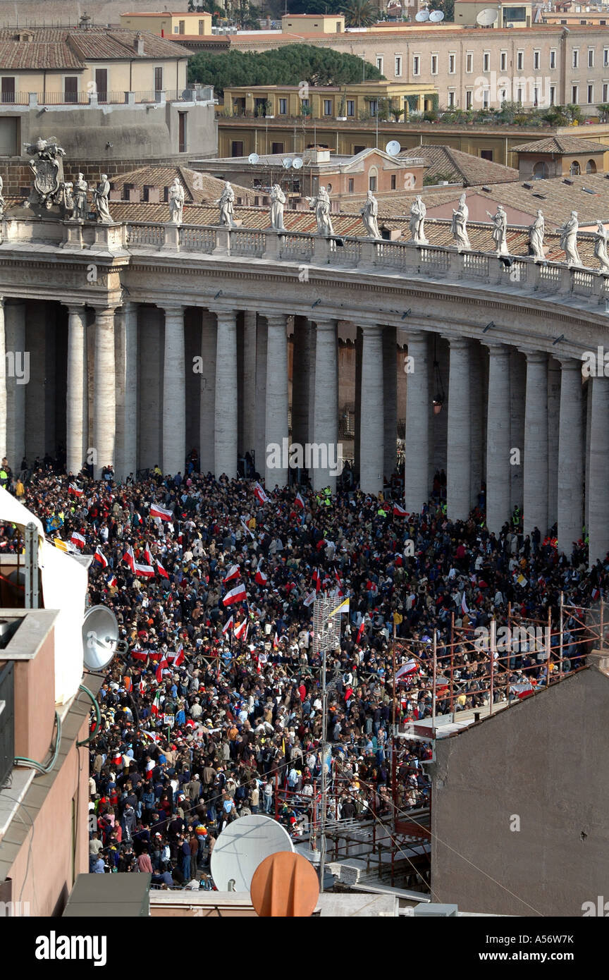 Painet ja0942 italy funeral pope john paul vatican rome 8th april 2005 ...