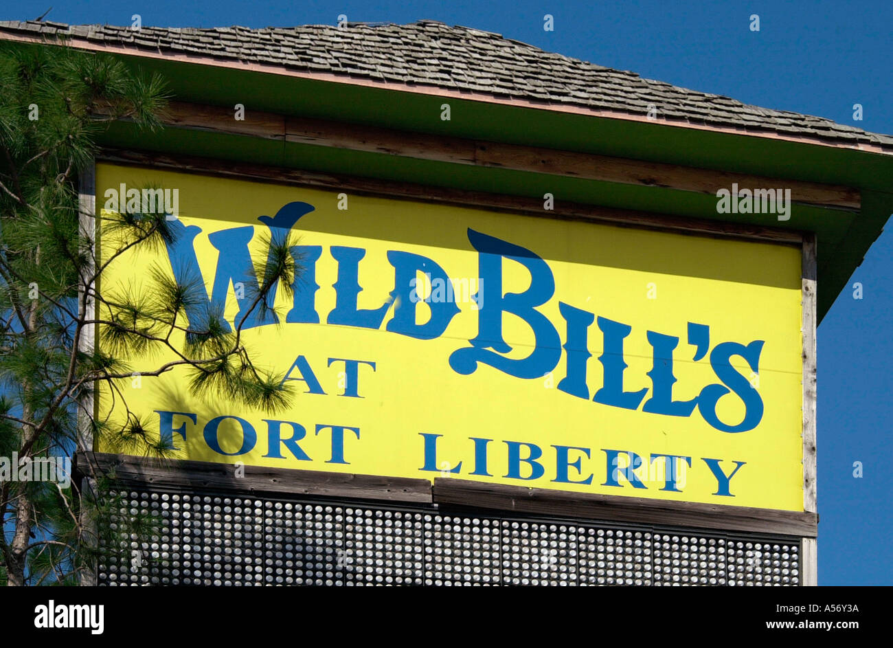 Wild Bill s Dinner Show Sign, Fort Liberty, Kissimmee, Orlando, Florida ...