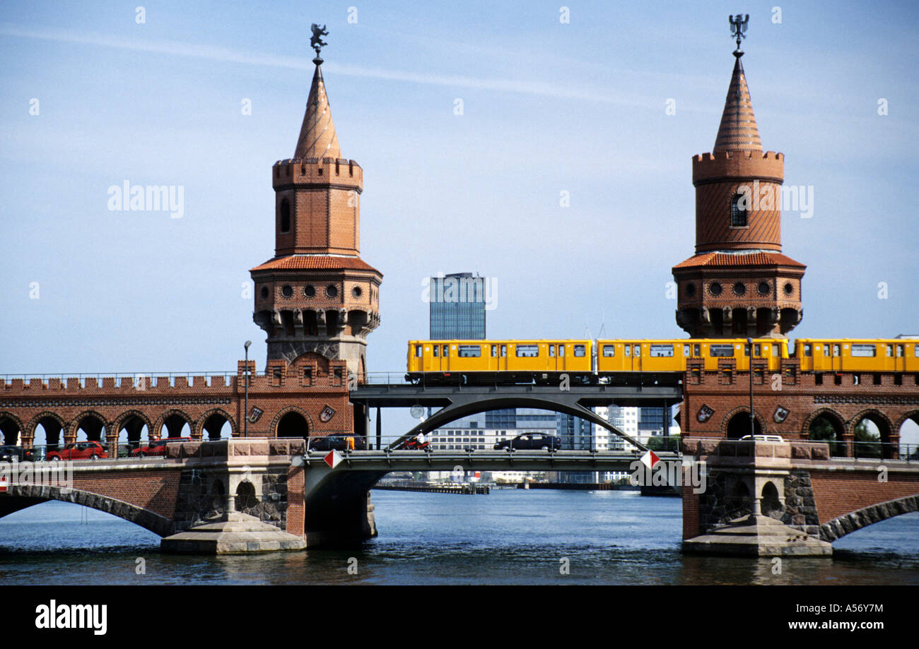 Germany, Berlin, Oberbaum bridge Stock Photo - Alamy