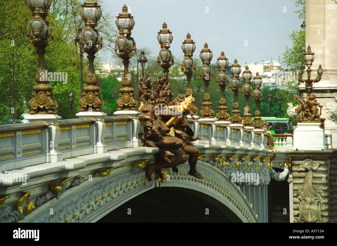 Pont Alexandre III Paris France Stock Photo - Alamy
