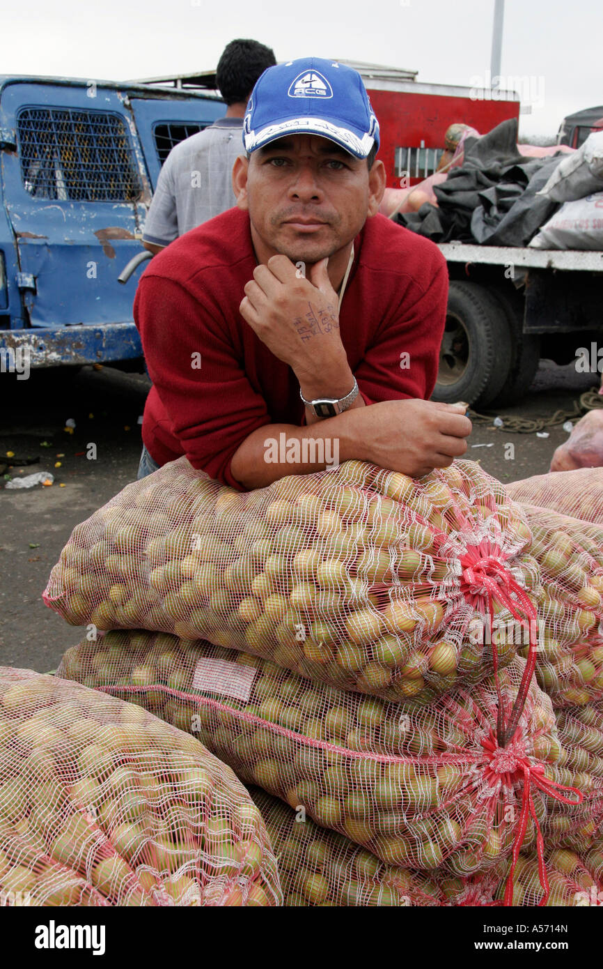 Painet ja1258 venezuela wholesale fruit vegetable outdoor market ...