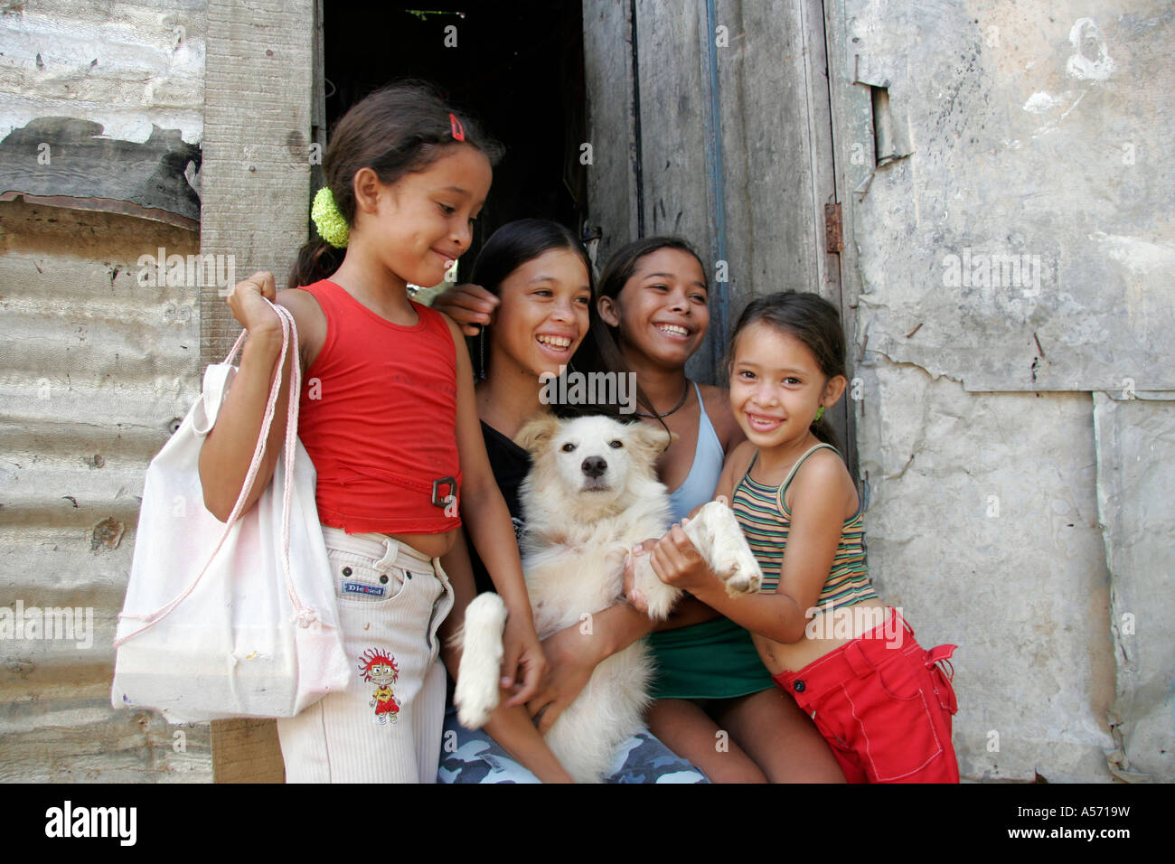 Group Portrait Children Venezuela High Resolution Stock Photography and ...
