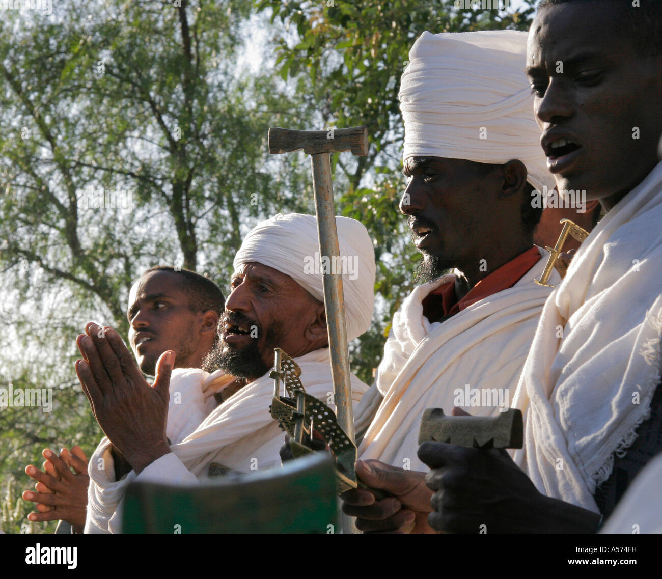 Painet jb1242 ethiopia girogis church adwa dring ceremony when ...