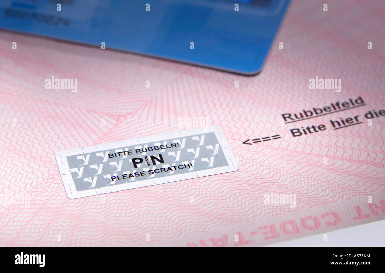 Credit card on envelope, close-up Stock Photo - Alamy