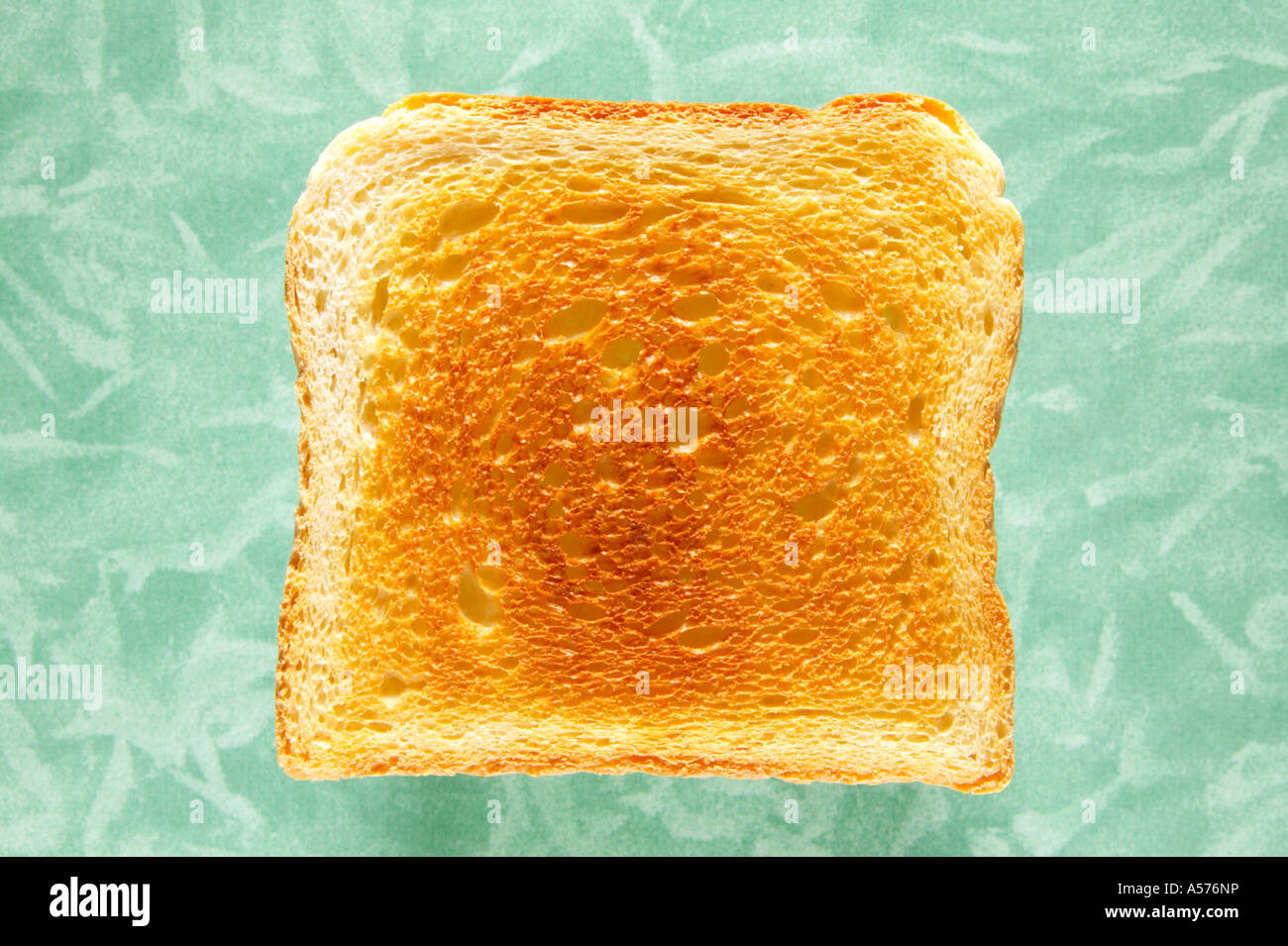 Slice of toast, close-up, elevated view Stock Photo - Alamy