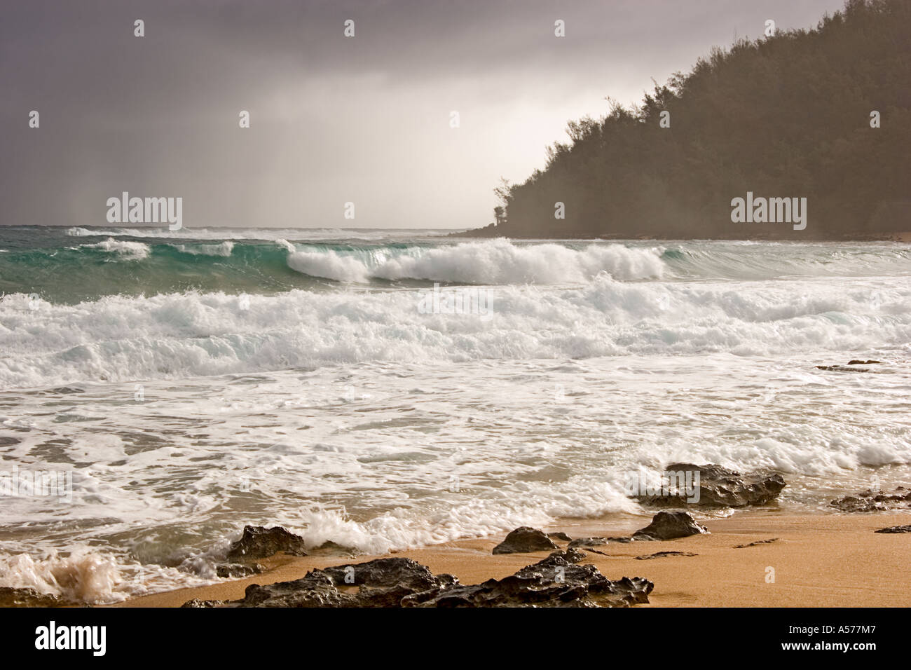 Moloaa bay beach hi-res stock photography and images - Alamy