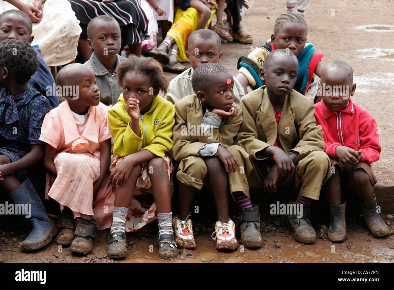 Painet jb1399 kenya wedding mass kibera slum nairobi mombasa africa ...