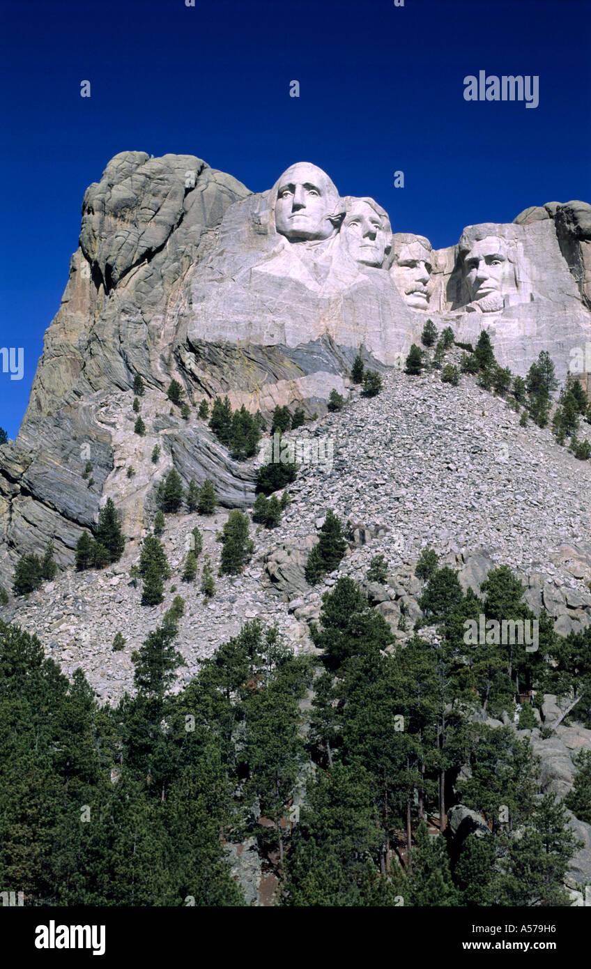 Mount Rushmore National Memorial South Dakota USA Stock Photo - Alamy