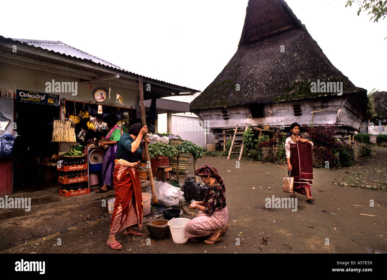 Ajijulu Batak Long House Karo Batak Ajijulu Batak, Batak tribes,Lake ...