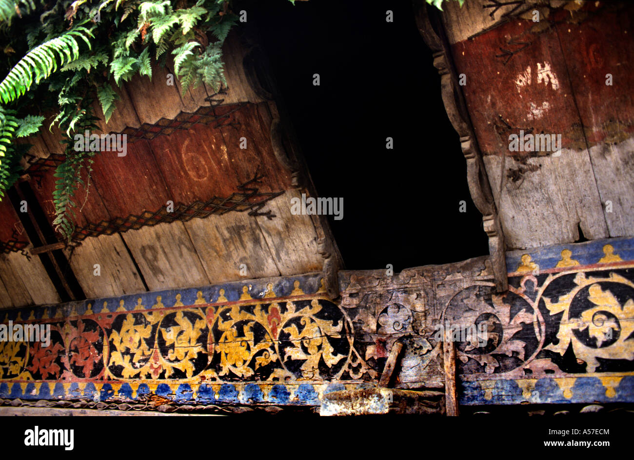 Traditional batak roof houses hi-res stock photography and images - Alamy