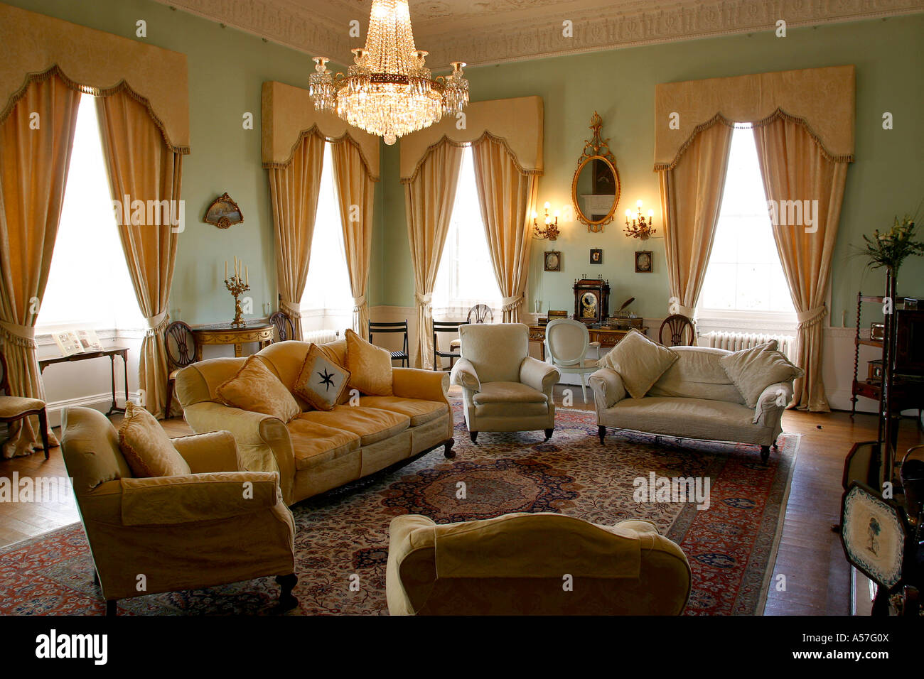 Ripley castle interior hi-res stock photography and images - Alamy