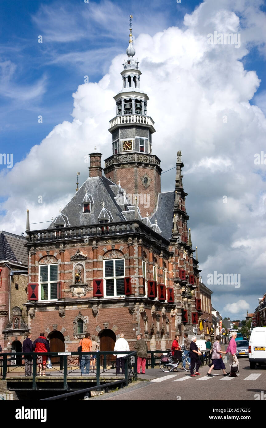 Town city hall Bolsward Netherlands Friesland Monument Architecture ...