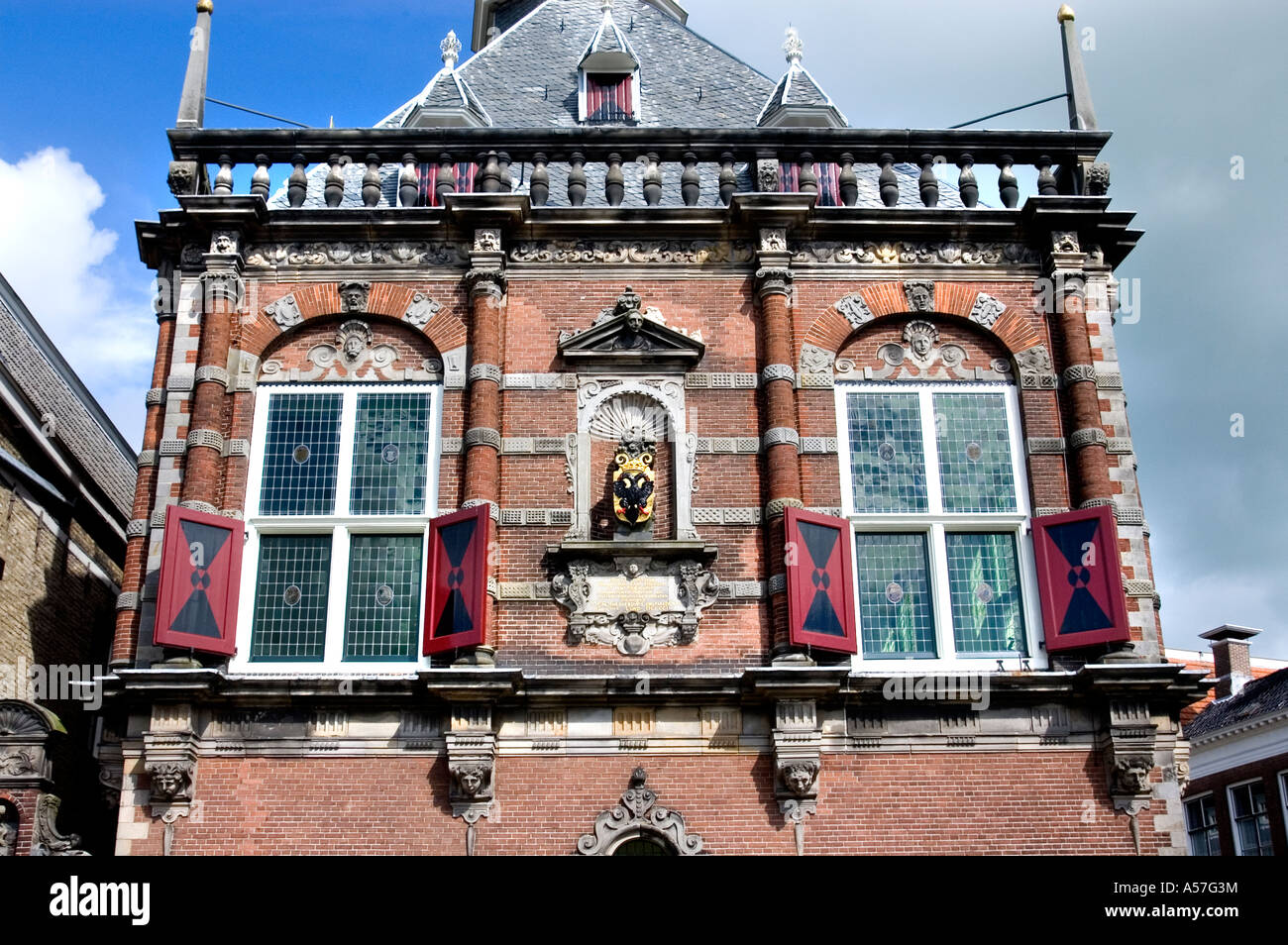 Town city hall Bolsward Netherlands Friesland Monument Architecture ...