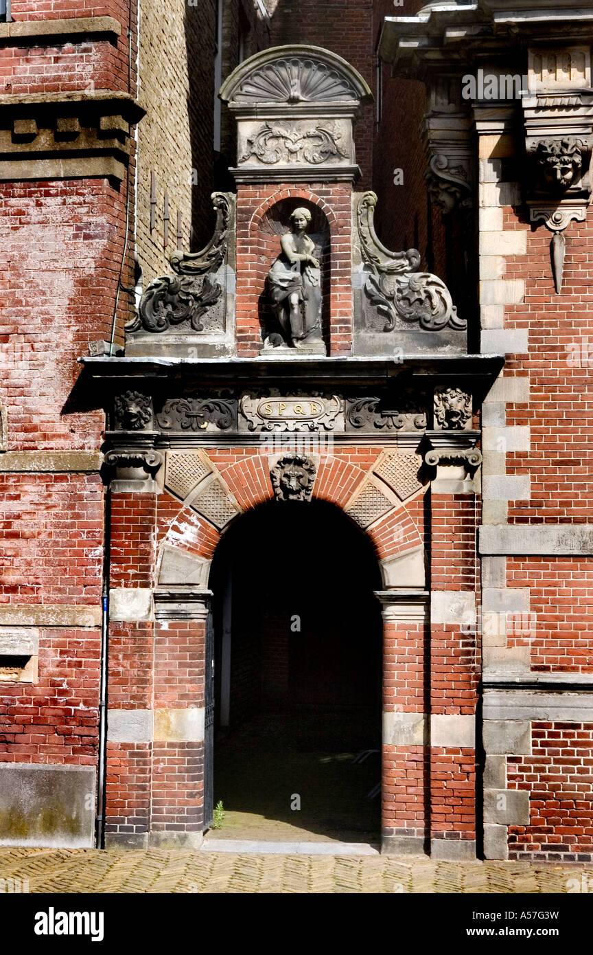 town city hall Bolsward Netherlands Friesland Monument Architecture ...