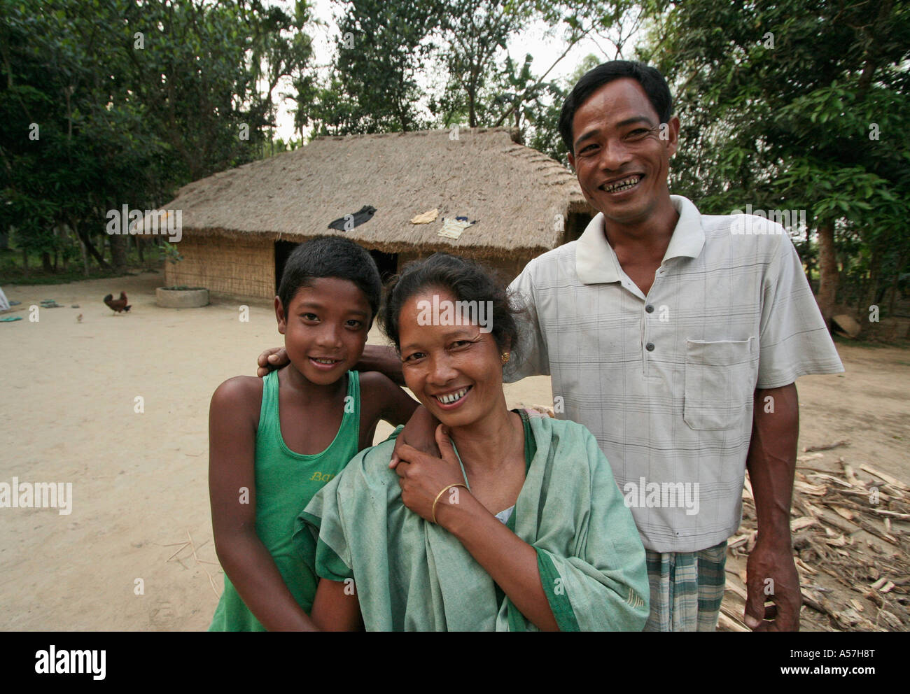 Garo house hi-res stock photography and images - Alamy