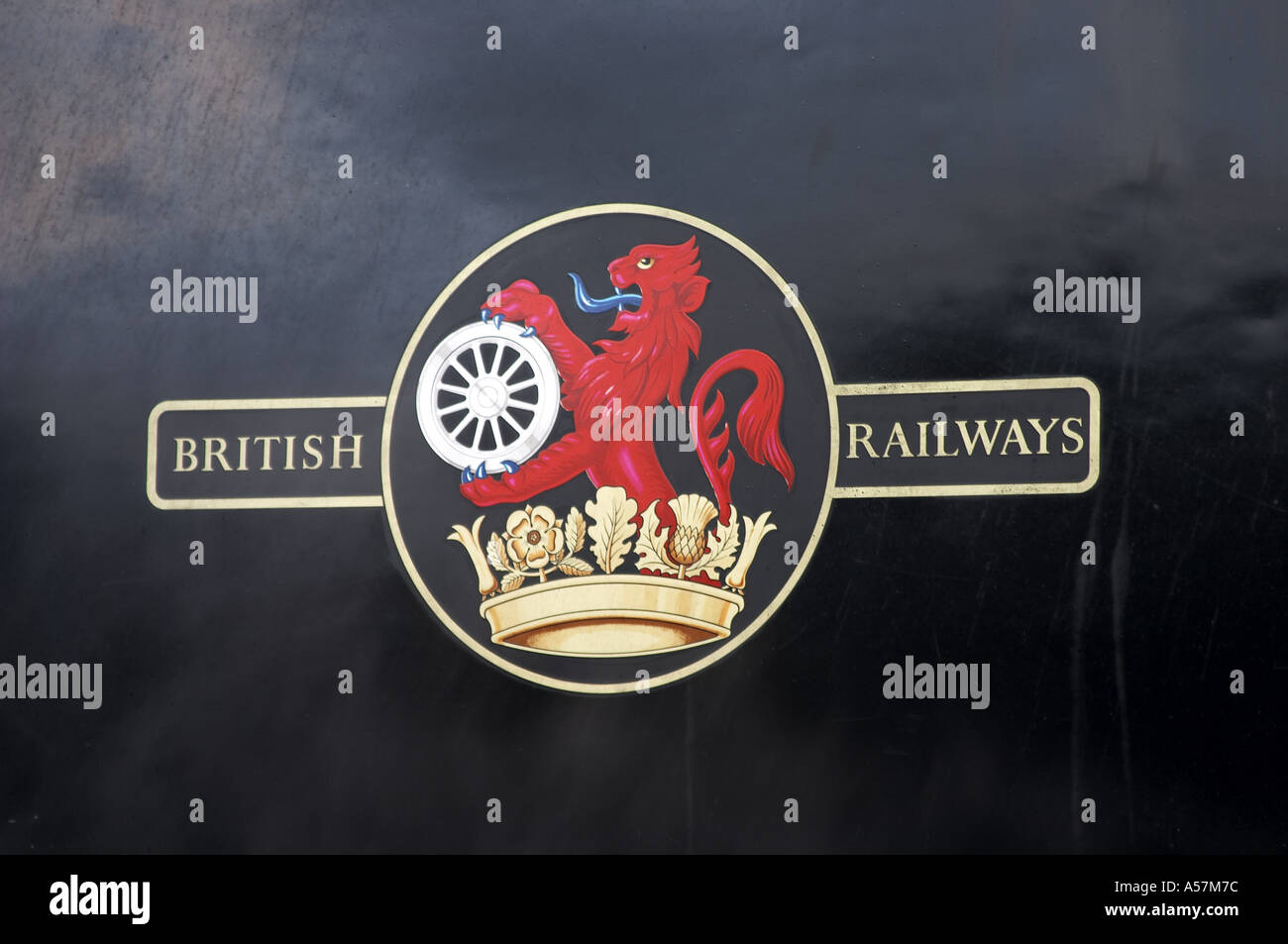 British Railways Logo On Steam Stock Photos & British Railways Logo On ...