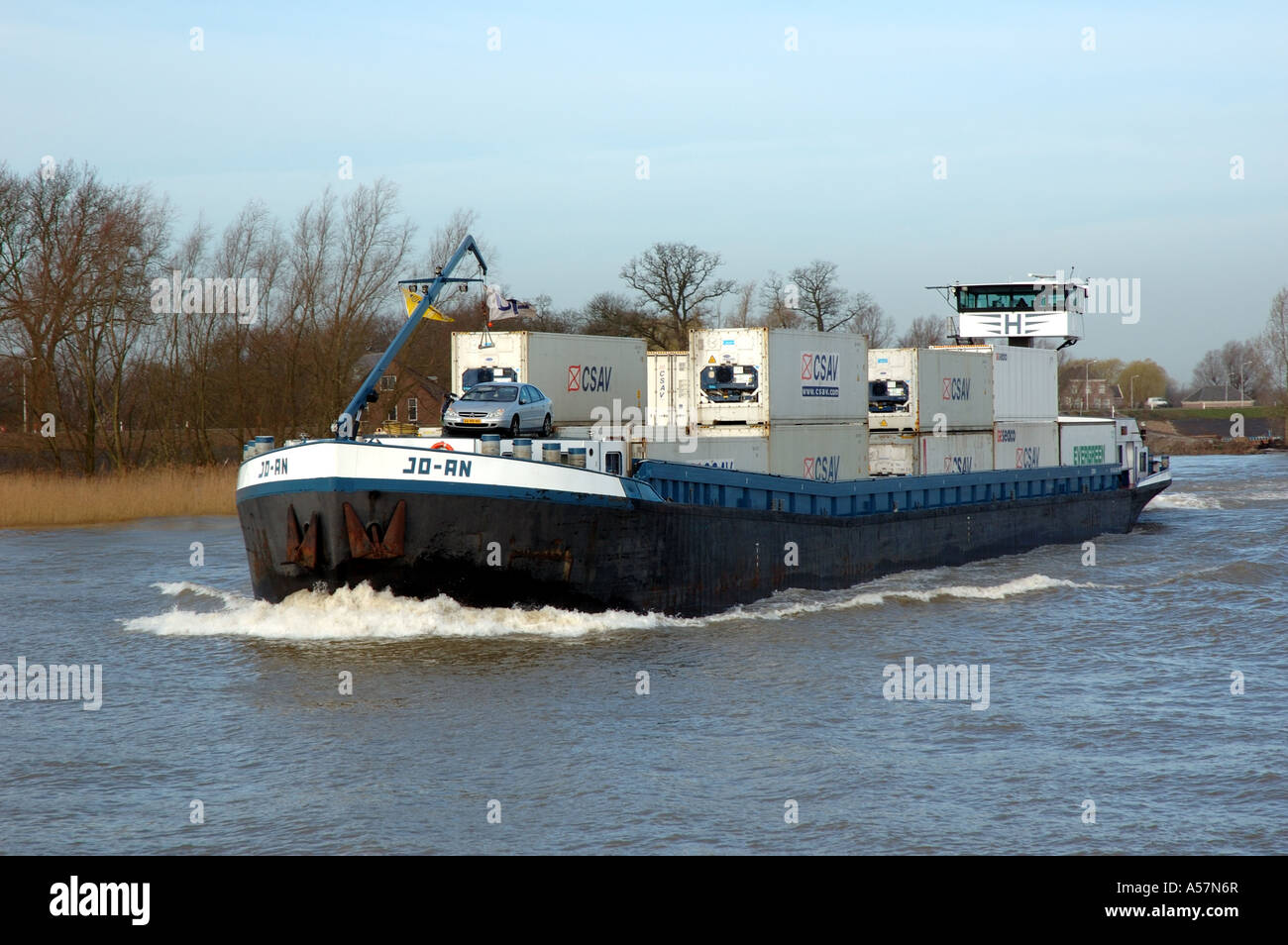 Container ship stack waves hi-res stock photography and images - Alamy