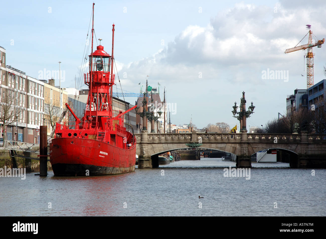 Lightship, Wijnhaven, Rotterdam, Netherlands Stock Photo - Alamy