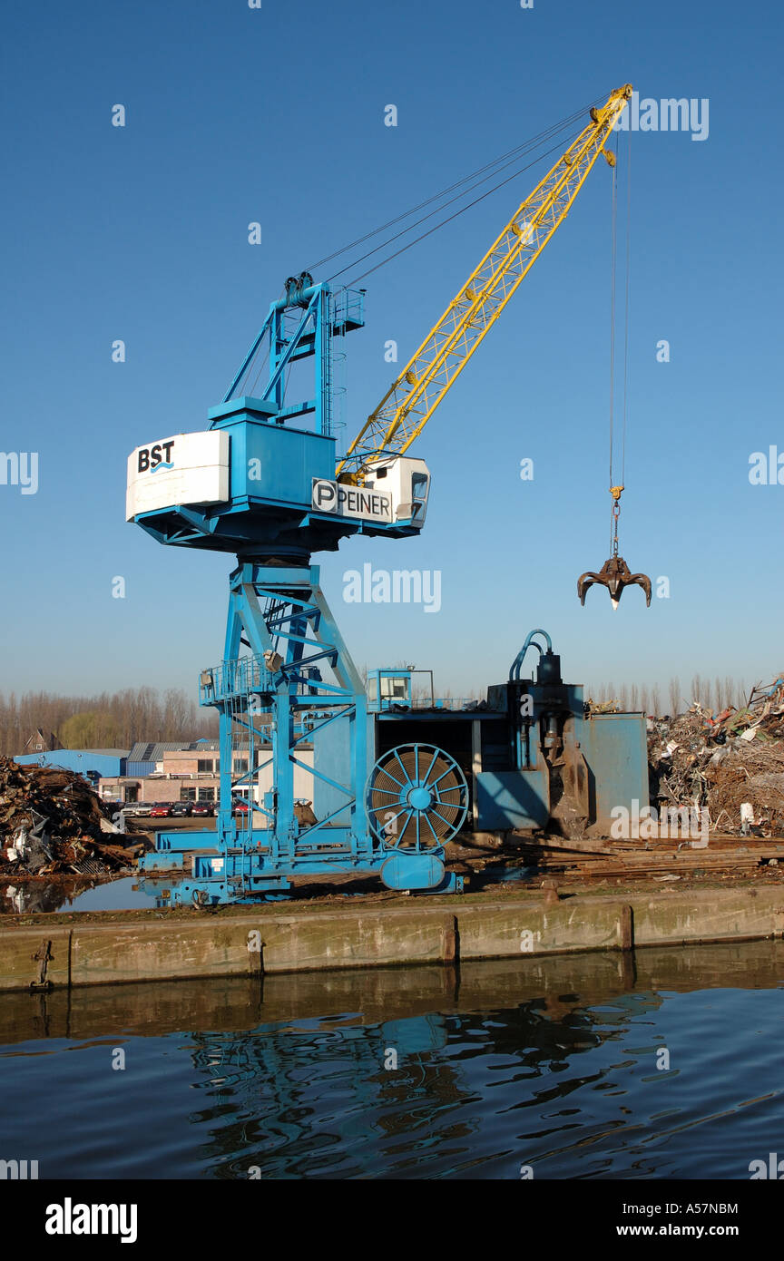 Belgian scrap terminal hi-res stock photography and images - Alamy