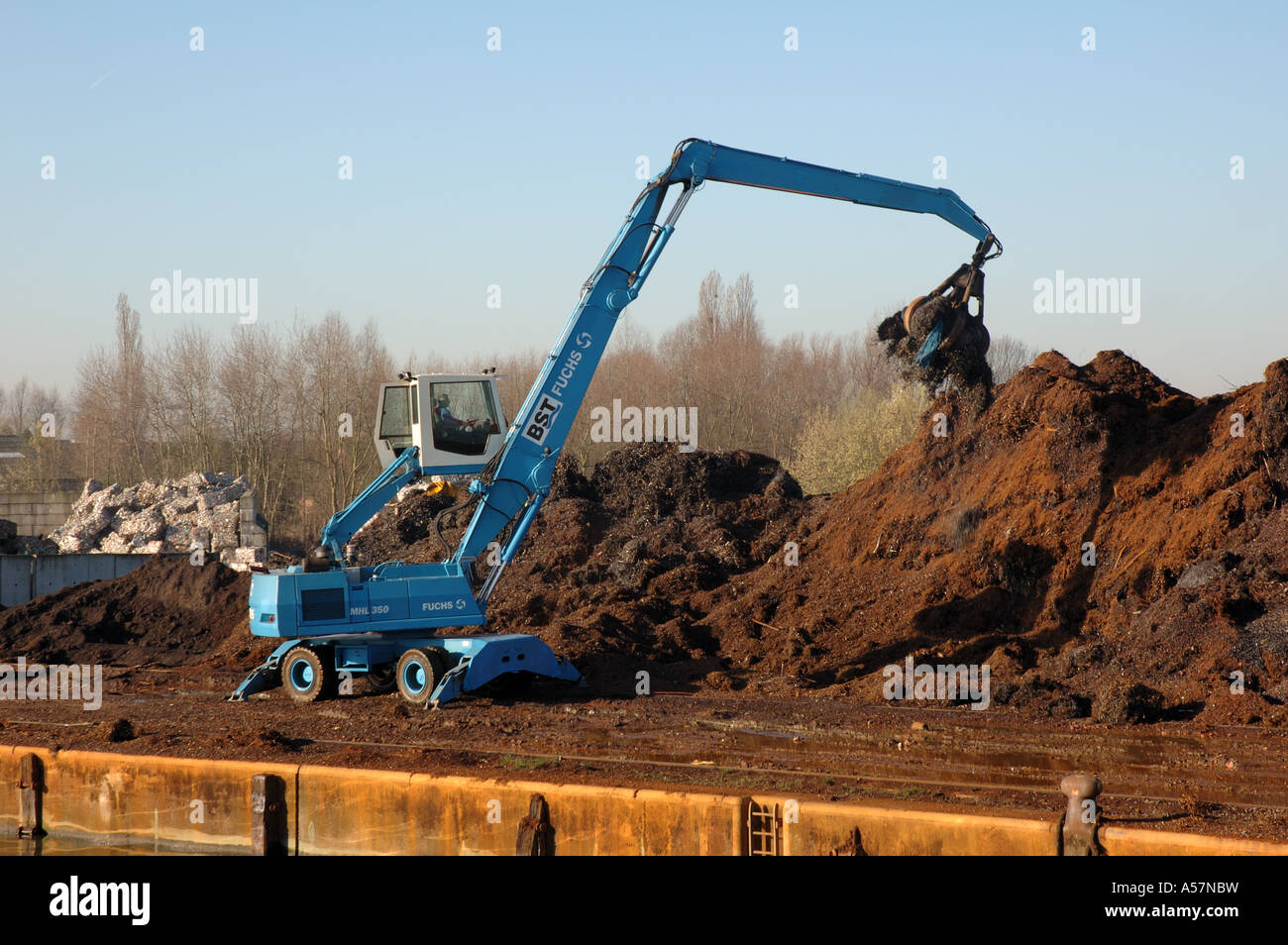 Belgian scrap terminal hi-res stock photography and images - Alamy