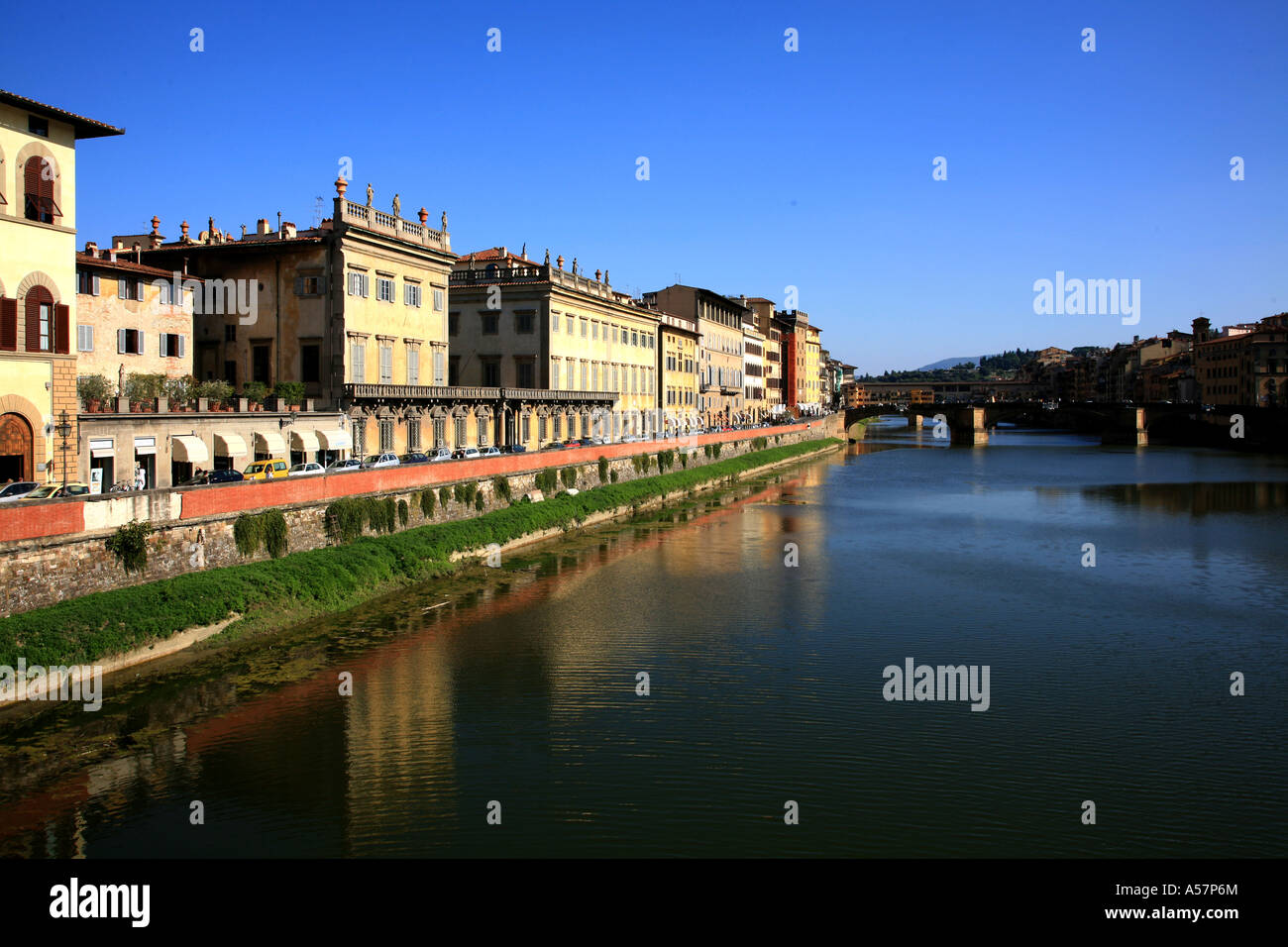 The river ARNO in Florence Stock Photo - Alamy