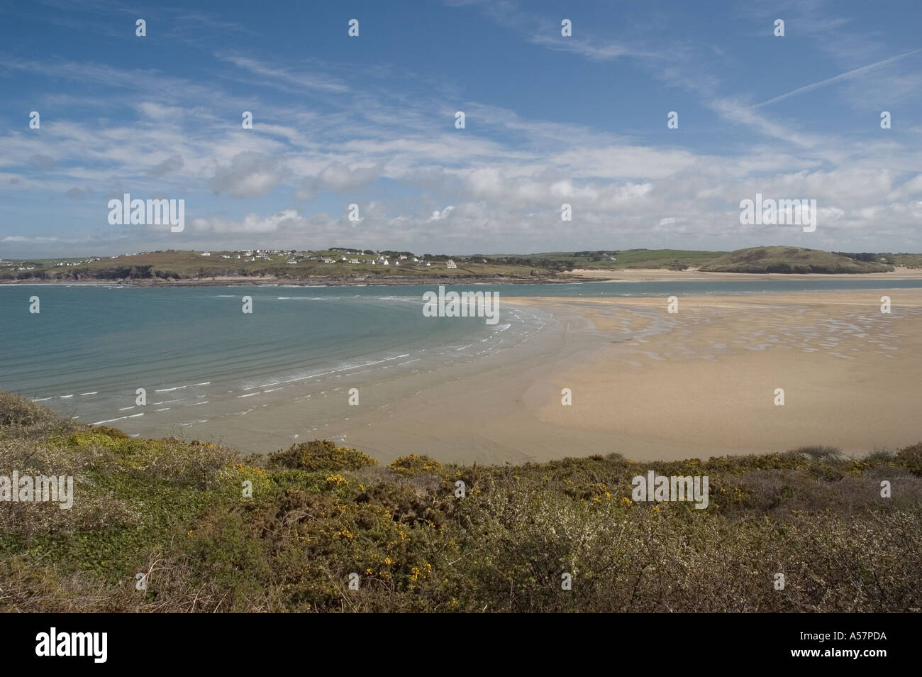 Padstow from trebetherick point hi-res stock photography and images - Alamy