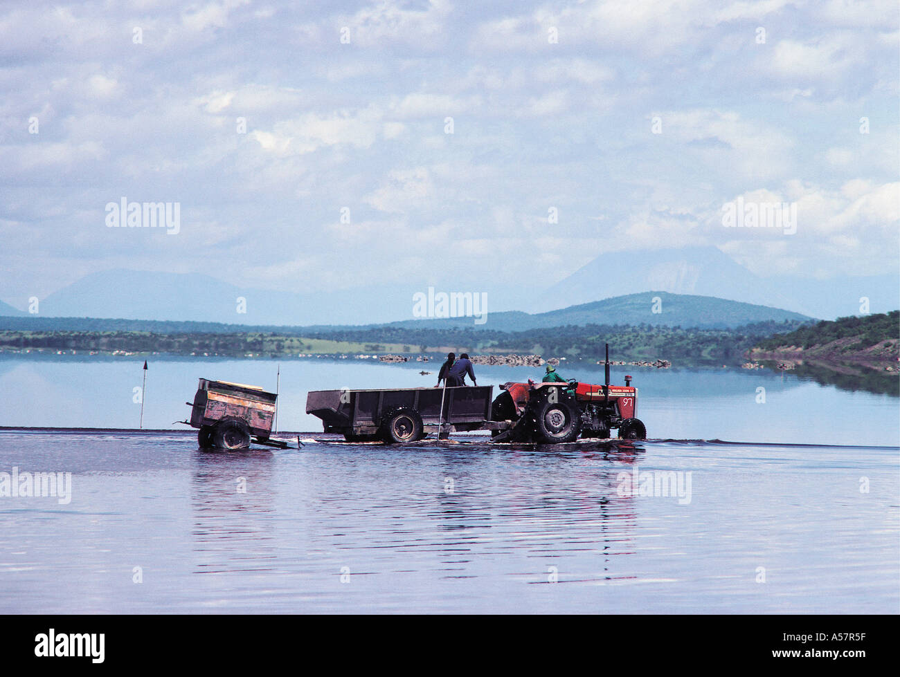 Lake Magadi Kenya East Africa Stock Photo - Alamy