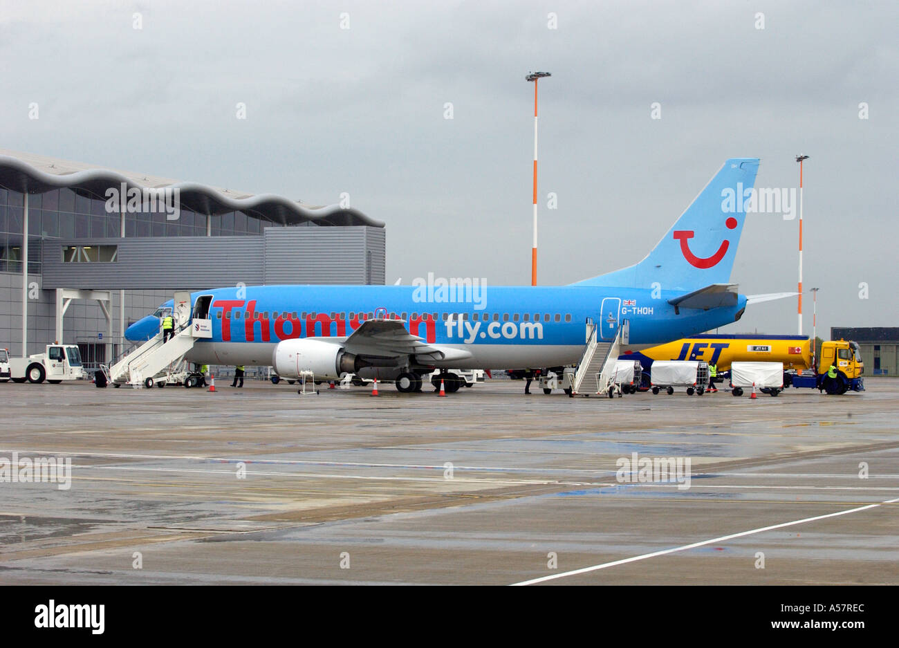 Robin Hood Airport Doncaster Sheffield on the day it officialy opened ...