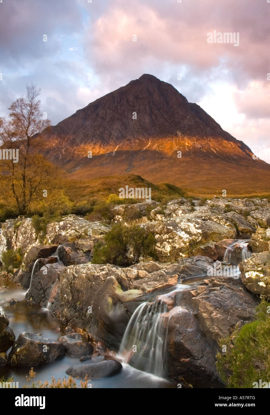 Buachaille Etive Mor Glen Coe Stock Photo - Alamy