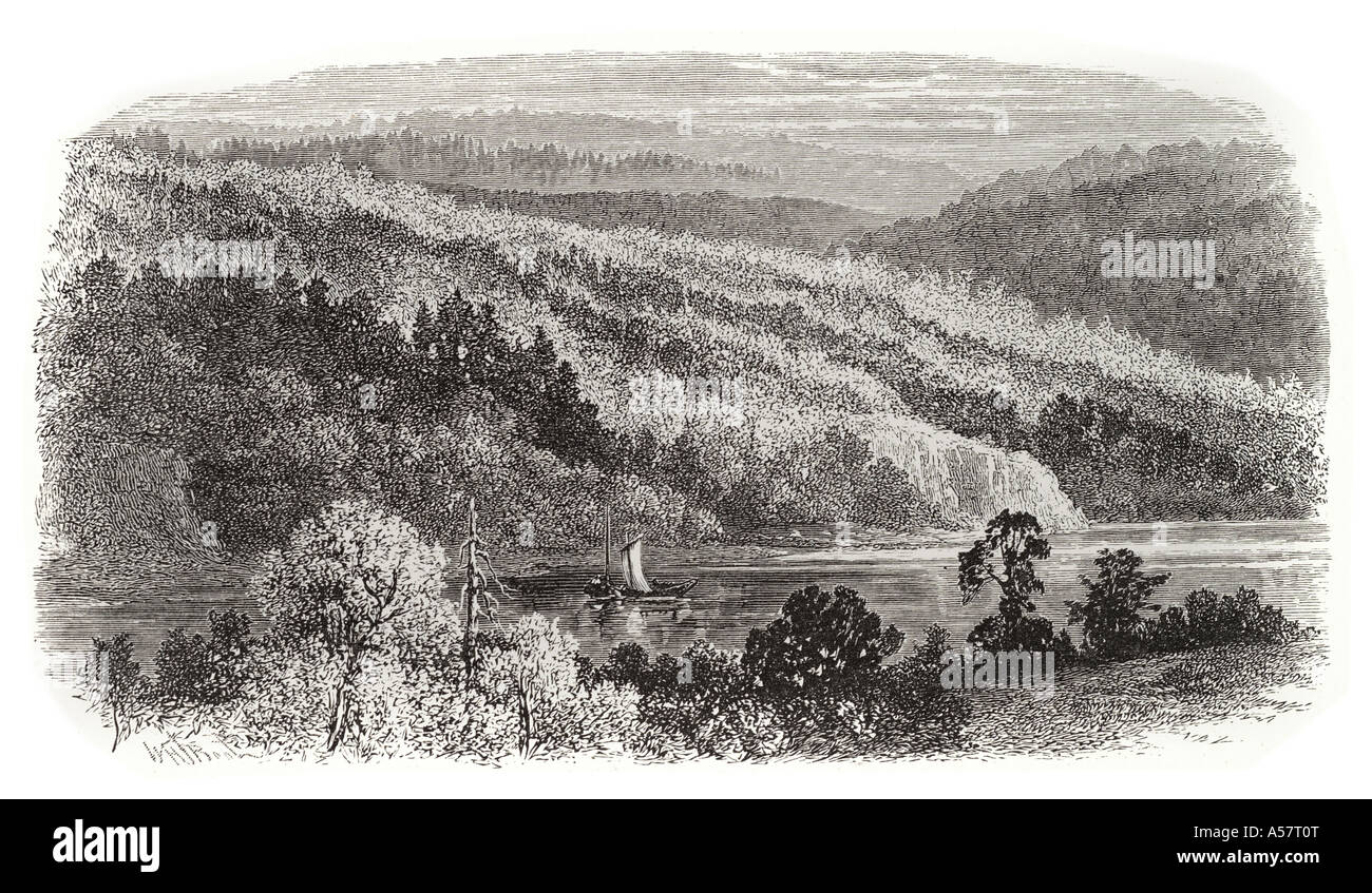France French Belgium Belgian Meuse river Ardennes forest wood wooded ...