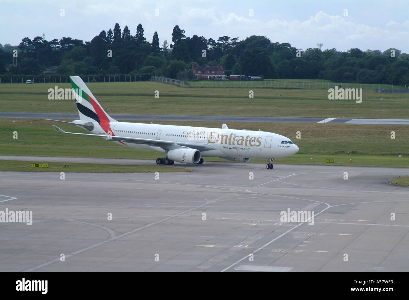 A300 Emirates Birmingham Stock Photo - Alamy