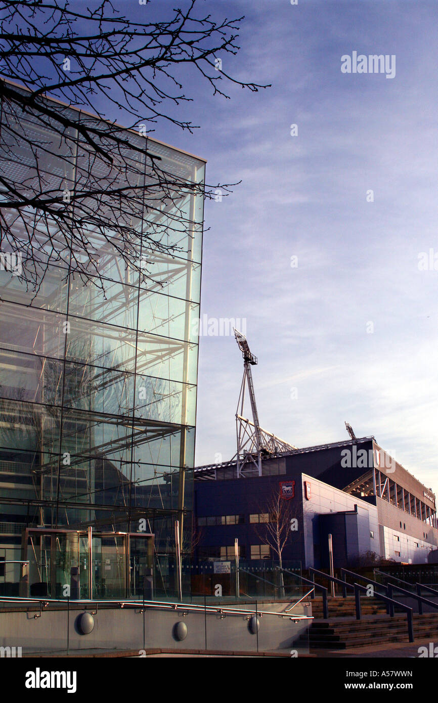 The new Headquarters of Suffolk County Council in Ipswich Suffolk UK ...