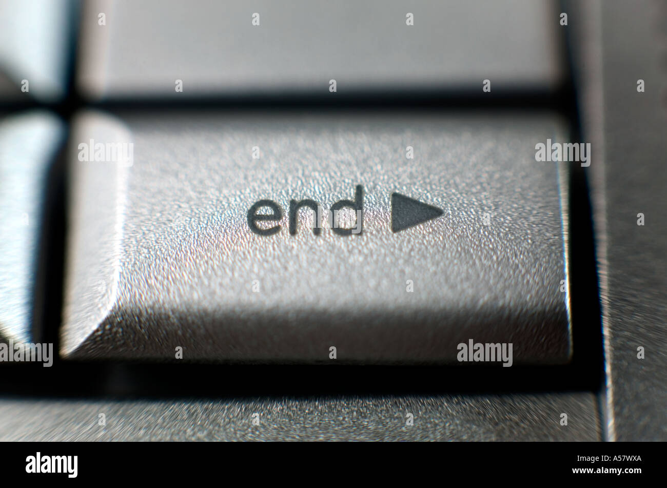An end key on a modern computer cb4w11488 Stock Photo - Alamy