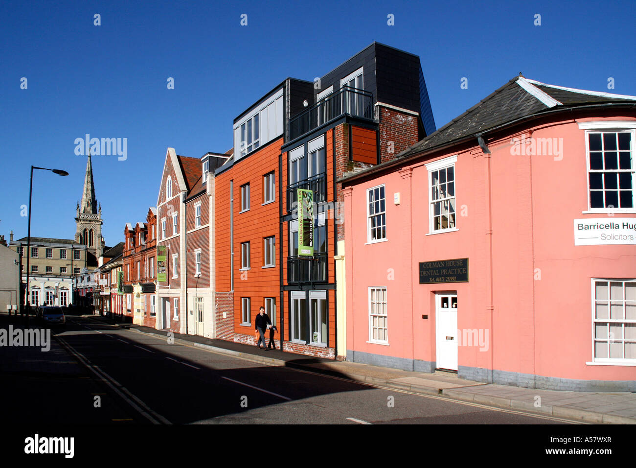 New Housing Development in Ipswich Suffolk UK Stock Photo - Alamy