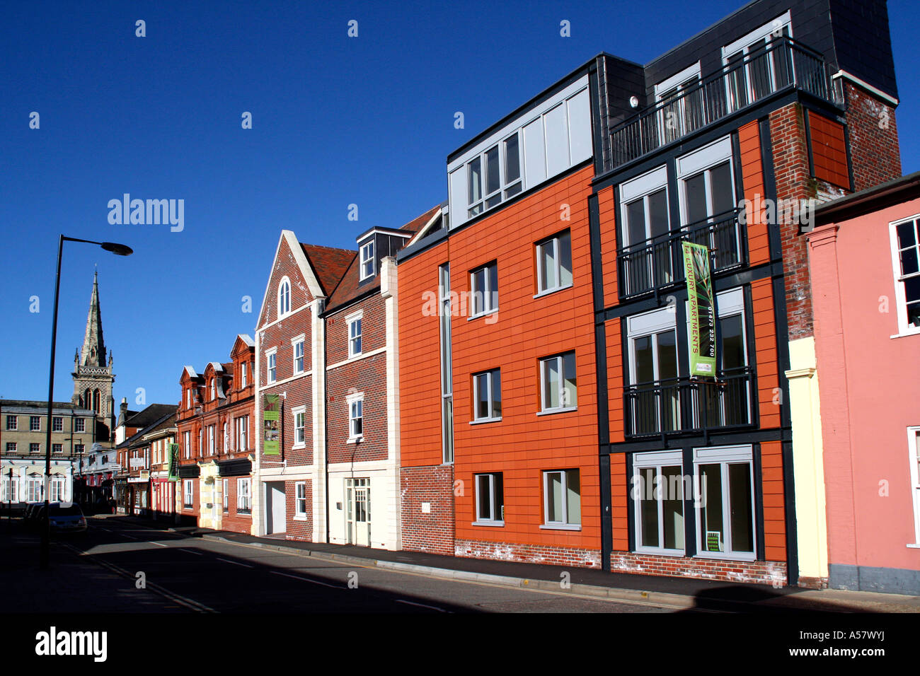 New Housing Development in Ipswich Suffolk UK Stock Photo - Alamy