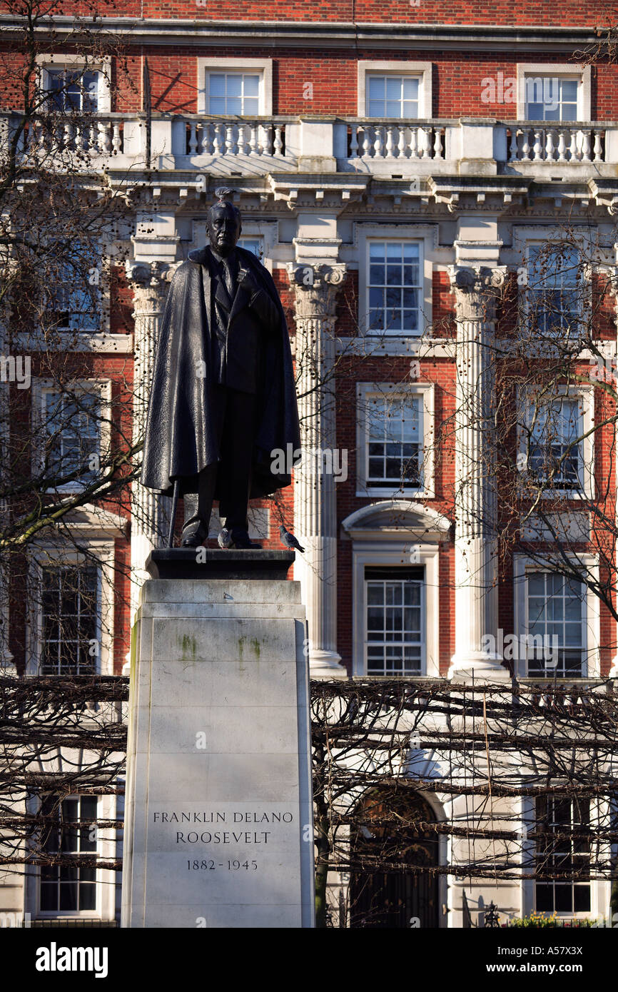 united kingdom central london w1 mayfair grosvenor square and gardens ...