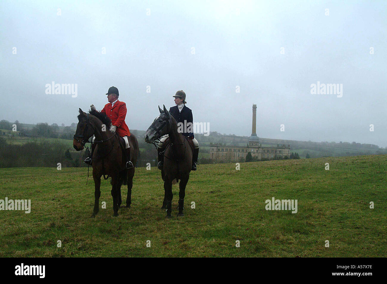 Heythrop Hunt Boxing Day meet Chipping Norton Oxfordshire Stock Photo ...