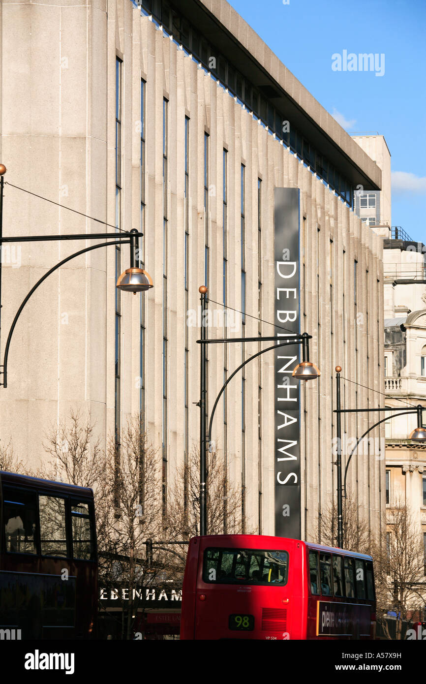 united kingdom central london w1 oxford street Stock Photo - Alamy