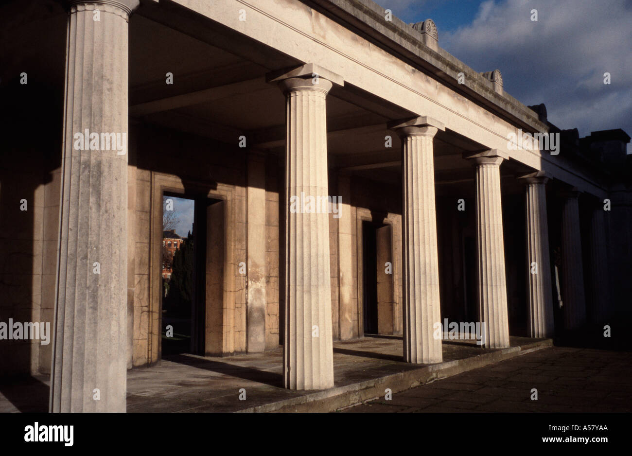 The Anglican Chapel in Kensal Green Cemetery London England UK Stock ...