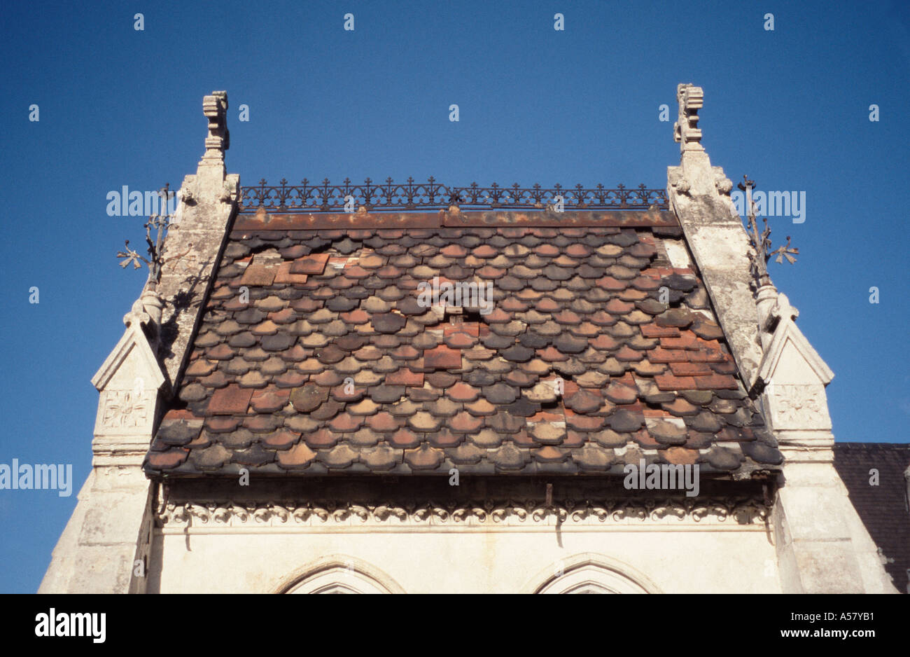 Roof of St Mary's Roman Catholic Cemetery The Chapel at Kensal Green ...