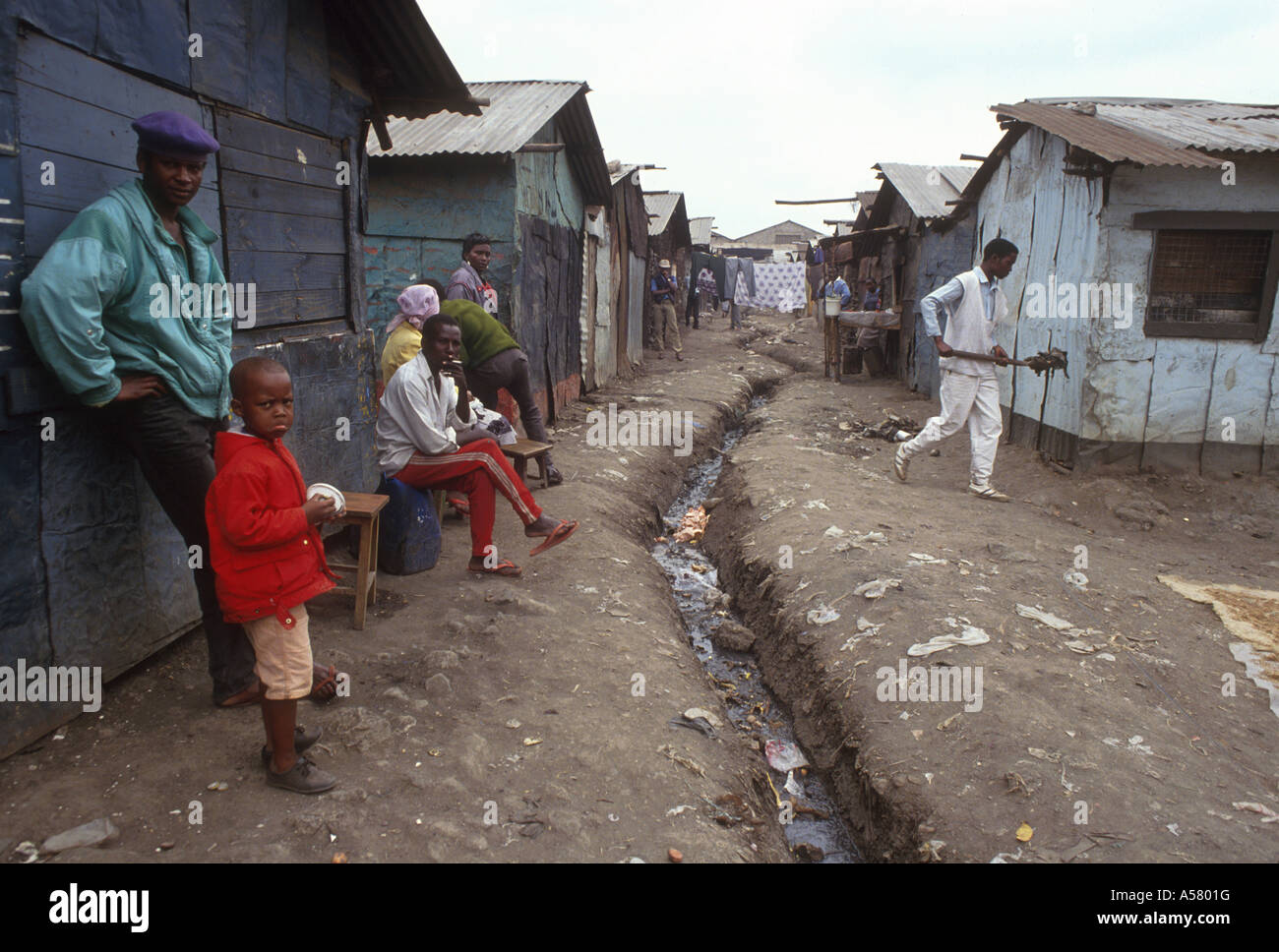 Painet ha2116 4244 kenya mukru kayaaba slum nairobi country developing ...