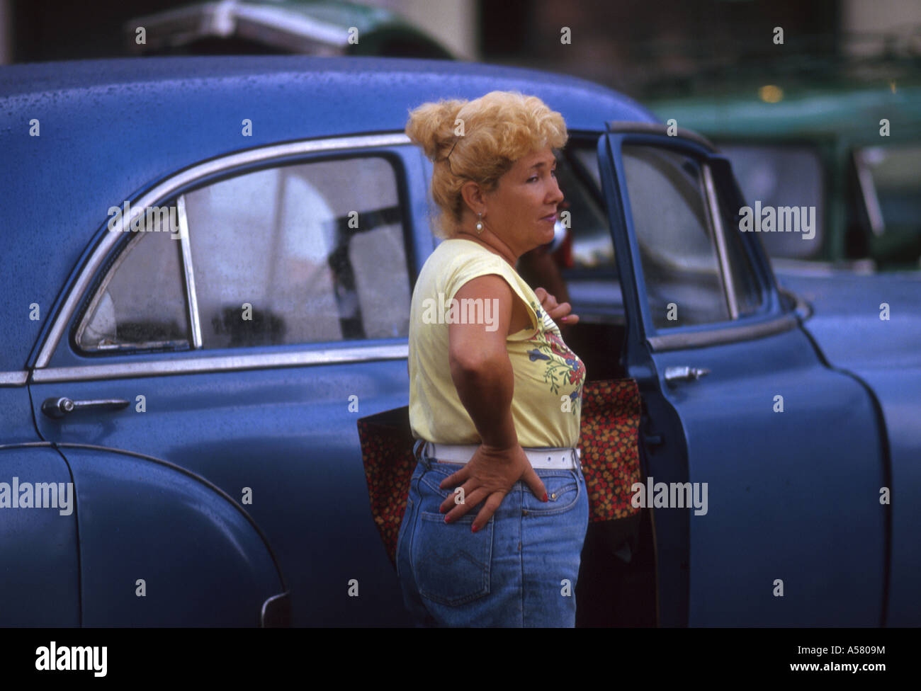 Painet ha2141 4292 cuba woman female havana country developing nation ...