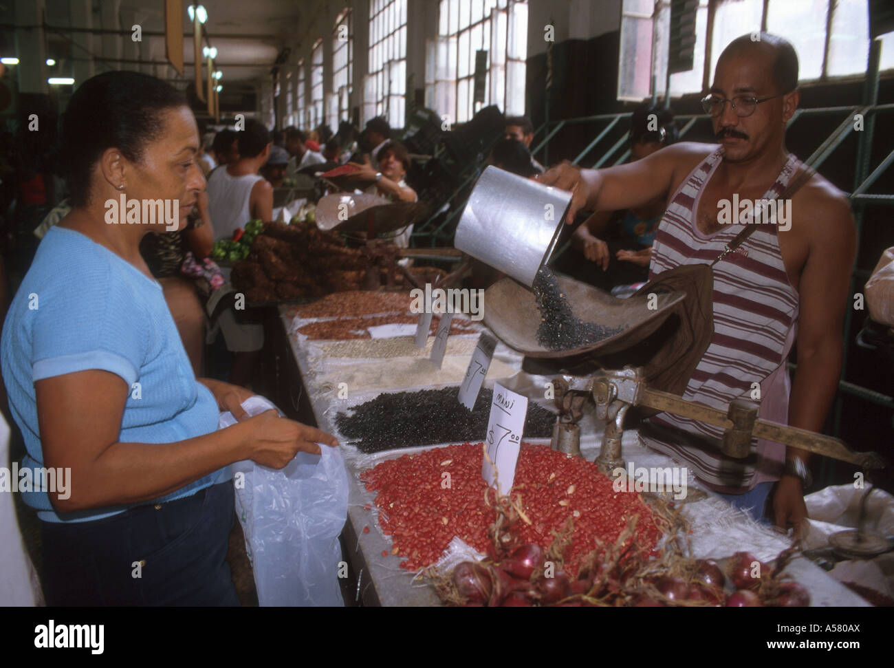 Painet ha2159 4359 cuba produce market havana country developing nation ...